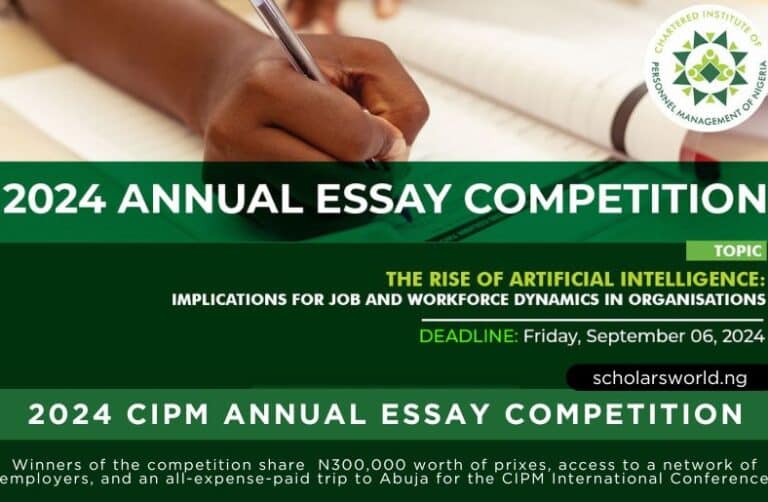 2024 CIPM Essay Competition: Full Application Guide - Scholars World