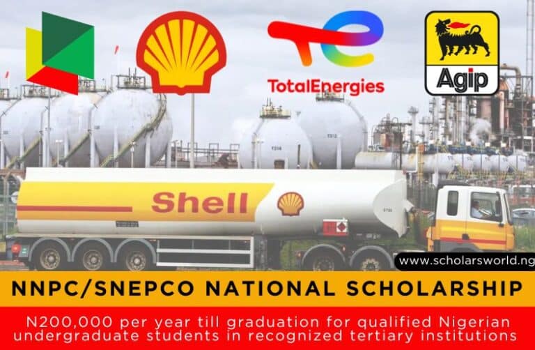 NNPC SNEPCo Scholarship 2025 (Shell Nigeria Exploration Company ...