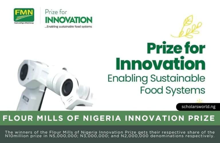 Flour Mills of Nigeria Innovation Prize for Students and SMEs 2025: ₦ ...