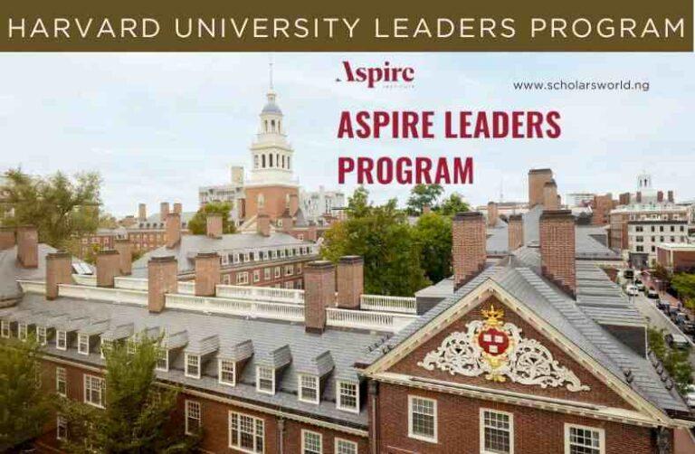 2025 Harvard University Aspire Leaders Program: Fully Funded for Young ... 2025 Harvard University Aspire Leaders Program: Fully Funded for Young ...