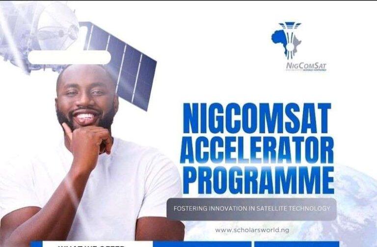 Nigerian Communications Satellite (NIGCOMSAT) Accelerator Program 2024 ...