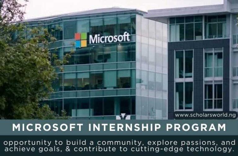 2025 Microsoft Internship Programs: Exploring Opportunities - Scholars World