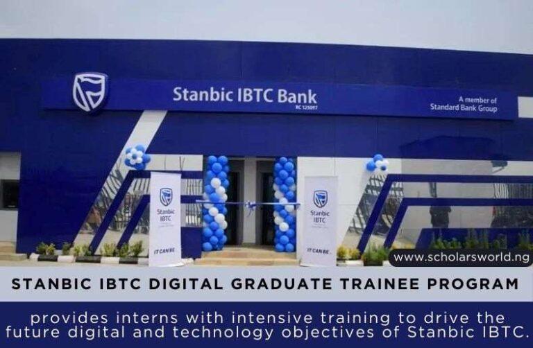Stanbic IBTC Digital Graduate Trainee Program 2025 For Nigerians ...