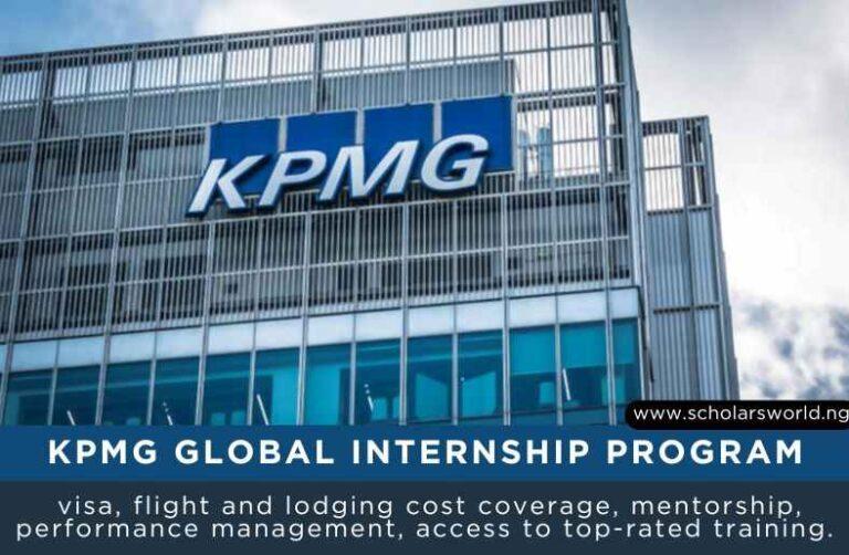 KPMG Global Internship Program 2025: Full Application Guide - Scholars ...