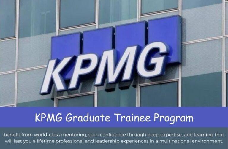 KPMG Graduate Trainee 2026 For Nigerians: Career Opportunity - Scholars ...