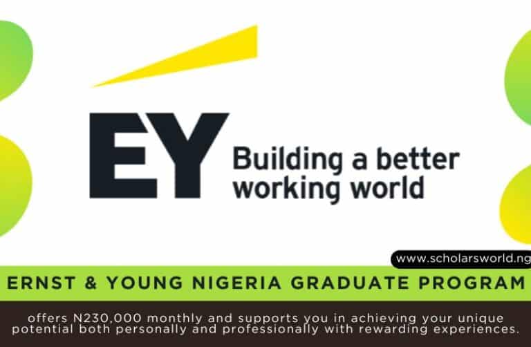 2026 EY Nigeria Graduate Trainee FY26 (Ernst & Young): Career ...