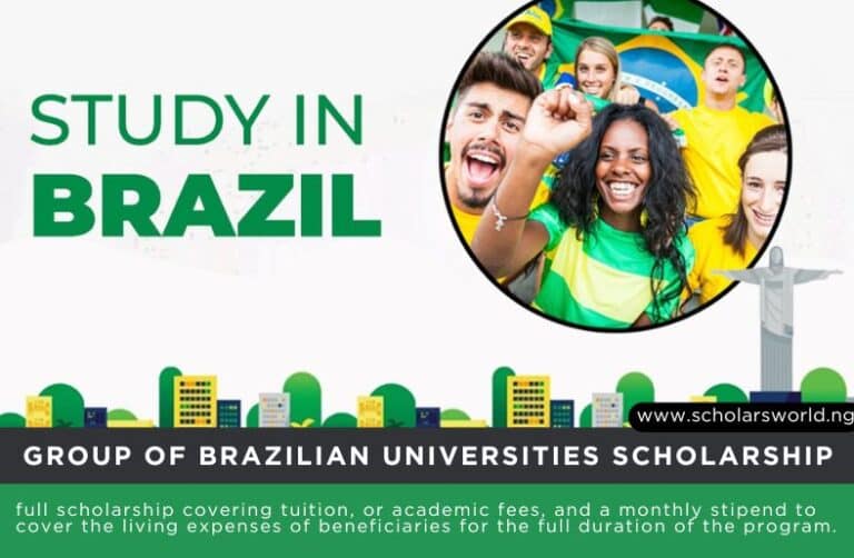 Group of Brazilian Universities Scholarship (GCUB) 2026: Fully Funded ...