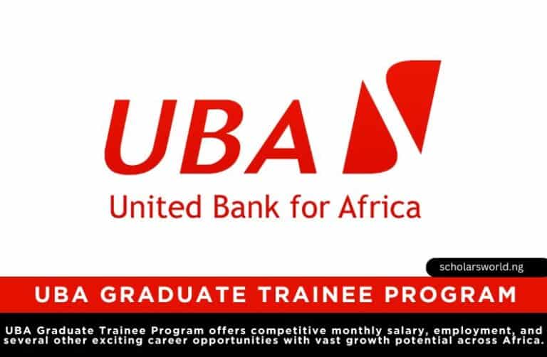 UBA Graduate Trainee 2025 For Africans: Career Development Opportunity ...