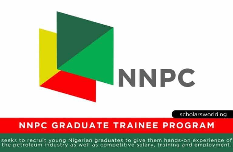 NNPC Graduate Trainee Program 2024: Opportunity for Young Nigerians ...