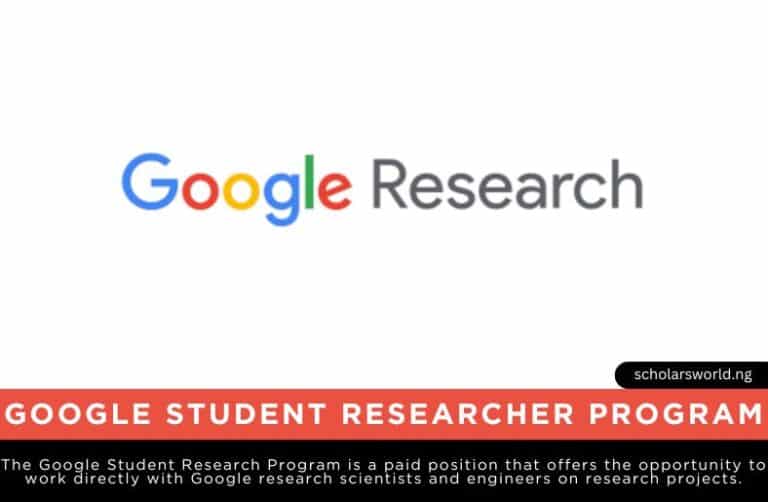 2025 Google Student Research Program Internship: How To Apply ...