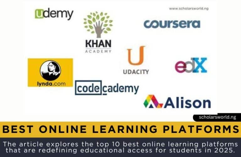 Best Online Learning Platforms for Students in 2025 - Scholars World