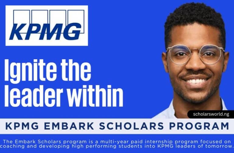 KPMG Embark Scholars Internship Program 2026 For Students Worldwide ...