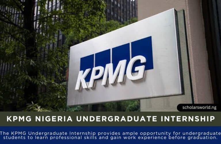 KPMG Undergraduate Internship 2025: How To Apply - Scholars World