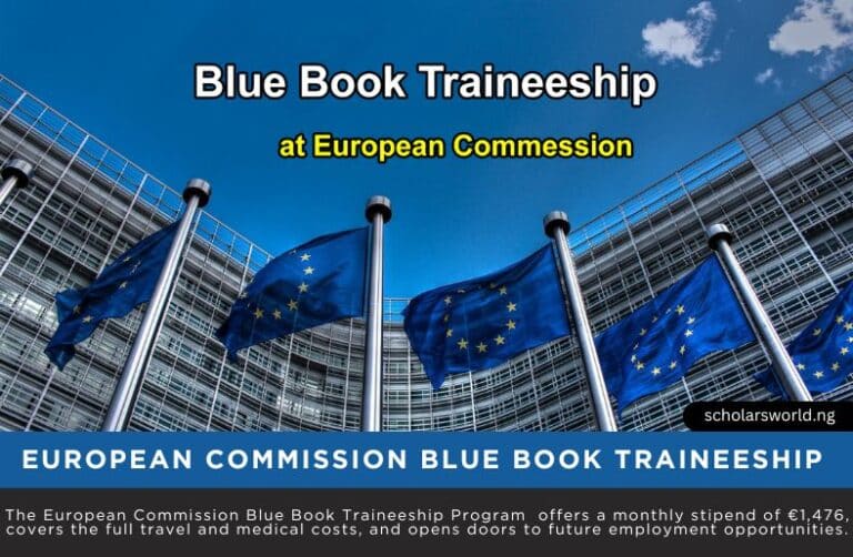 European Commission Blue Book Traineeship Program 2026: Career ...