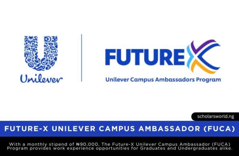 Unilever Nigeria Graduate Internship - Future-X Unilever Campus ...