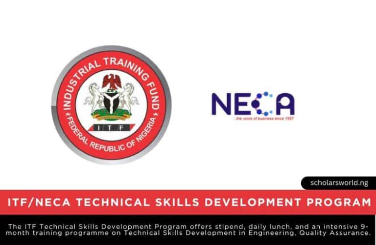 ITF/NECA Technical Skills Development Programme 2025: Career ...