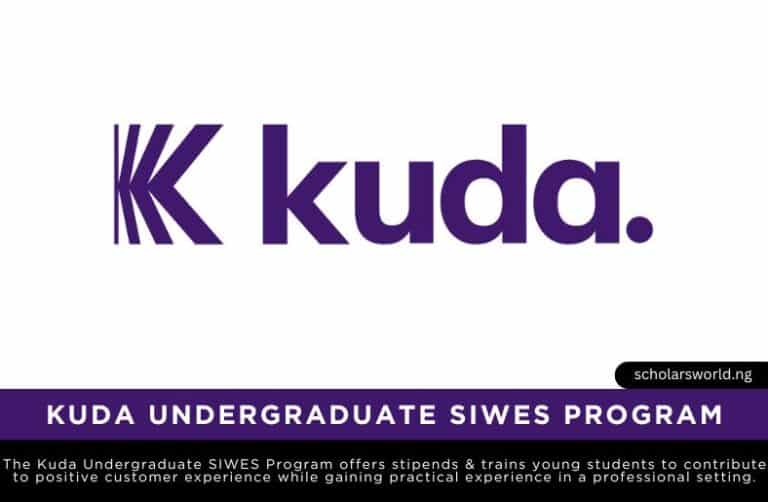 Kuda Undergraduate SIWES Program 2025: APPLY NOW - Scholars World