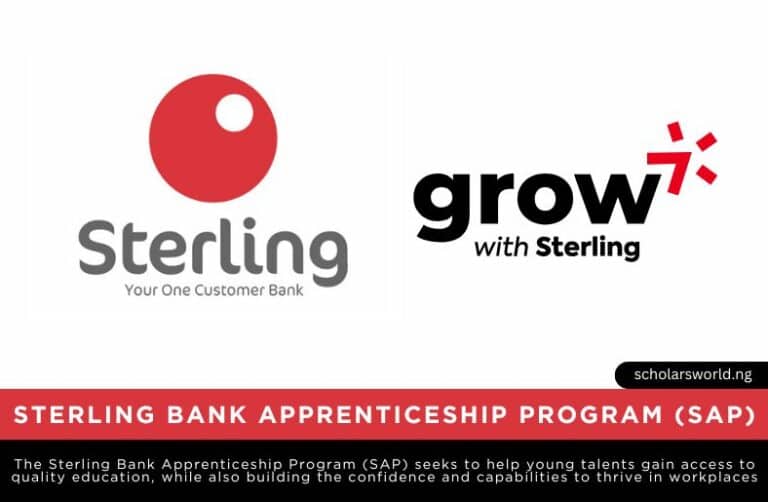 Sterling Bank Apprenticeship Program (SAP) 2025 For Undergraduates and ...