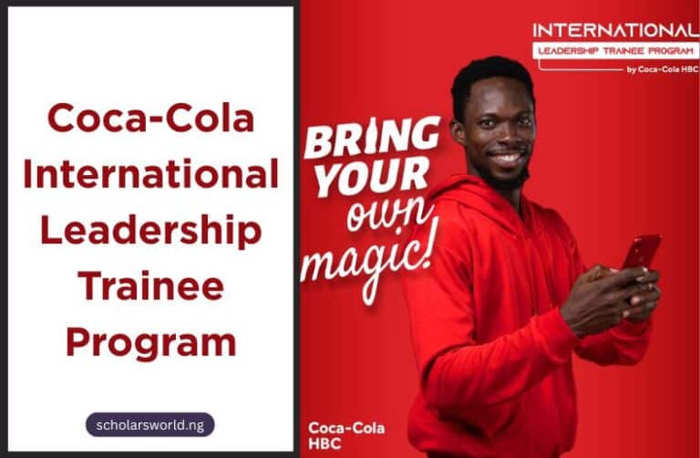 Coca Cola International Leadership Trainee Program 2026: Career ...