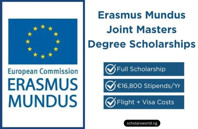 Erasmus Mundus Joint Masters Degree Scholarship 2026 (EMJDS) for ...