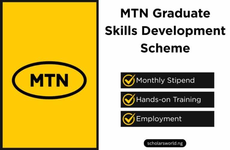 MTN Graduate Skills Development Scheme 2025 For Nigerians: Career ...