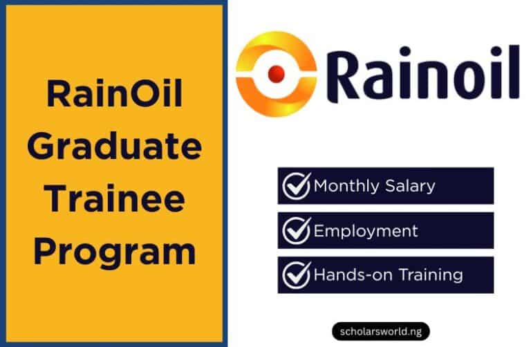 RainOil Graduate Trainee Program 2025: Career Opportunity - Scholars World