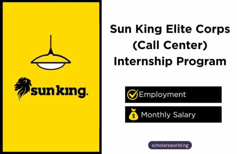 Sun King Graduate Internship Program 2025 For Nigerians: Career ...