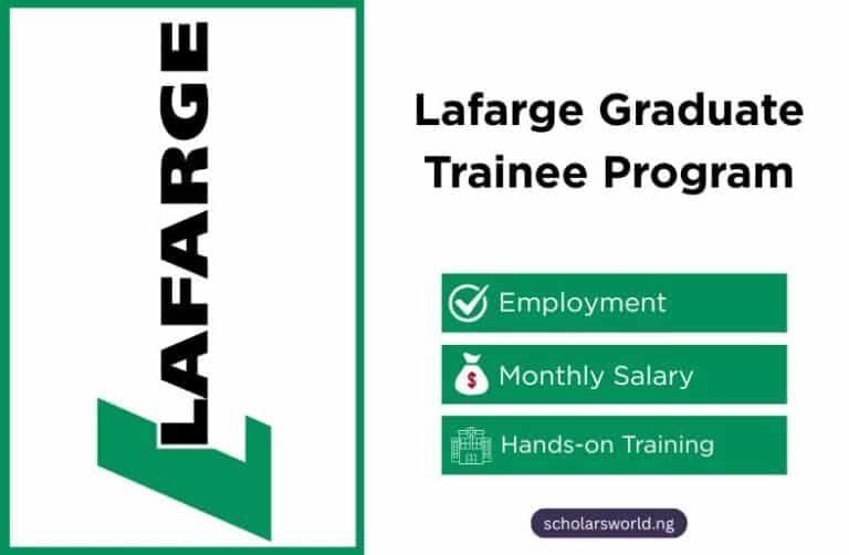Lafarge Graduate Trainee Program 2025 for Young Nigerians: Career ...