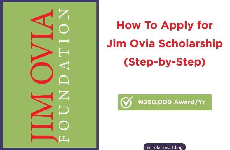 How To Apply for Jim Ovia Scholarship 2025: Step-by-Step - Scholars World
