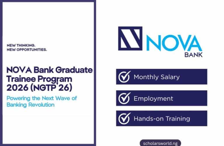NOVA Bank Graduate Trainee Program 2026: Career Opportunity - Scholars ...