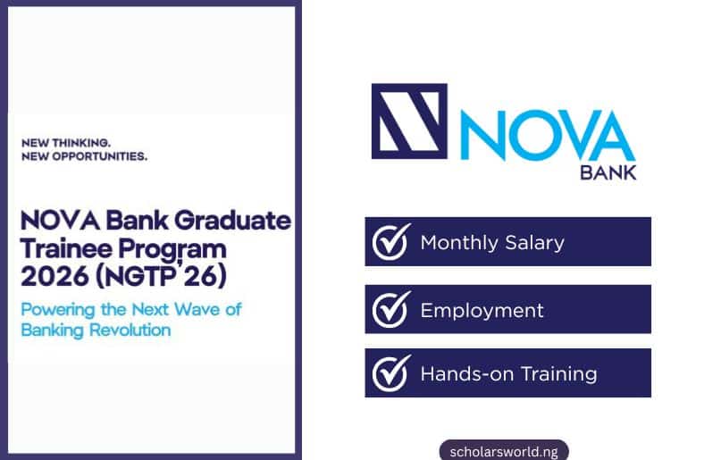 NOVA Bank Graduate Trainee Program 2026: Career Opportunity - Scholars ...
