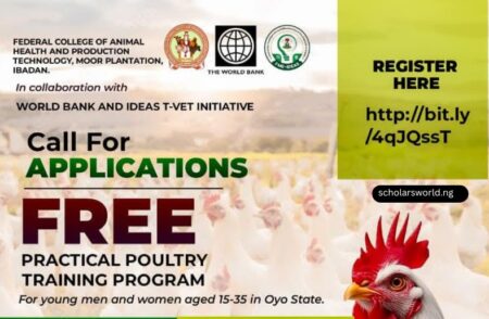 World Bank Ideas TVET Initiative 2026 (Free Practical Poultry Training ...