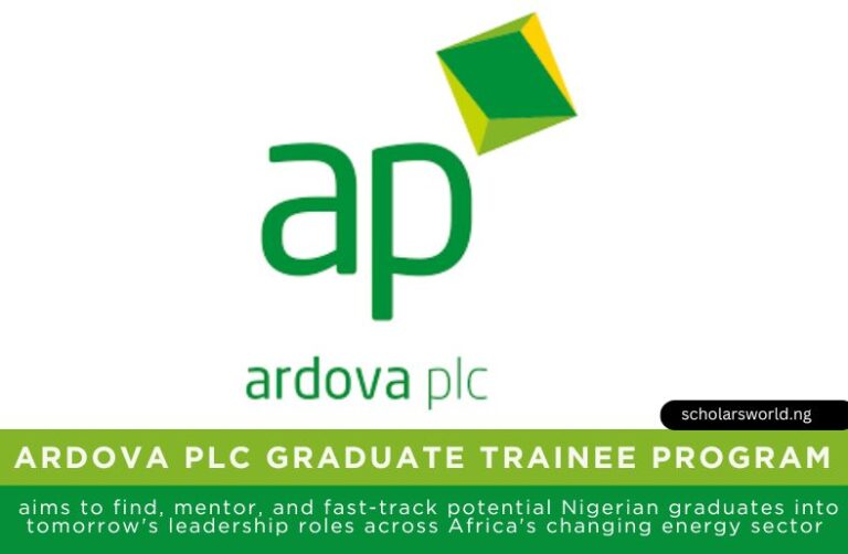 Ardova PLC Graduate Trainee Program 2026: How To Apply - Scholars World